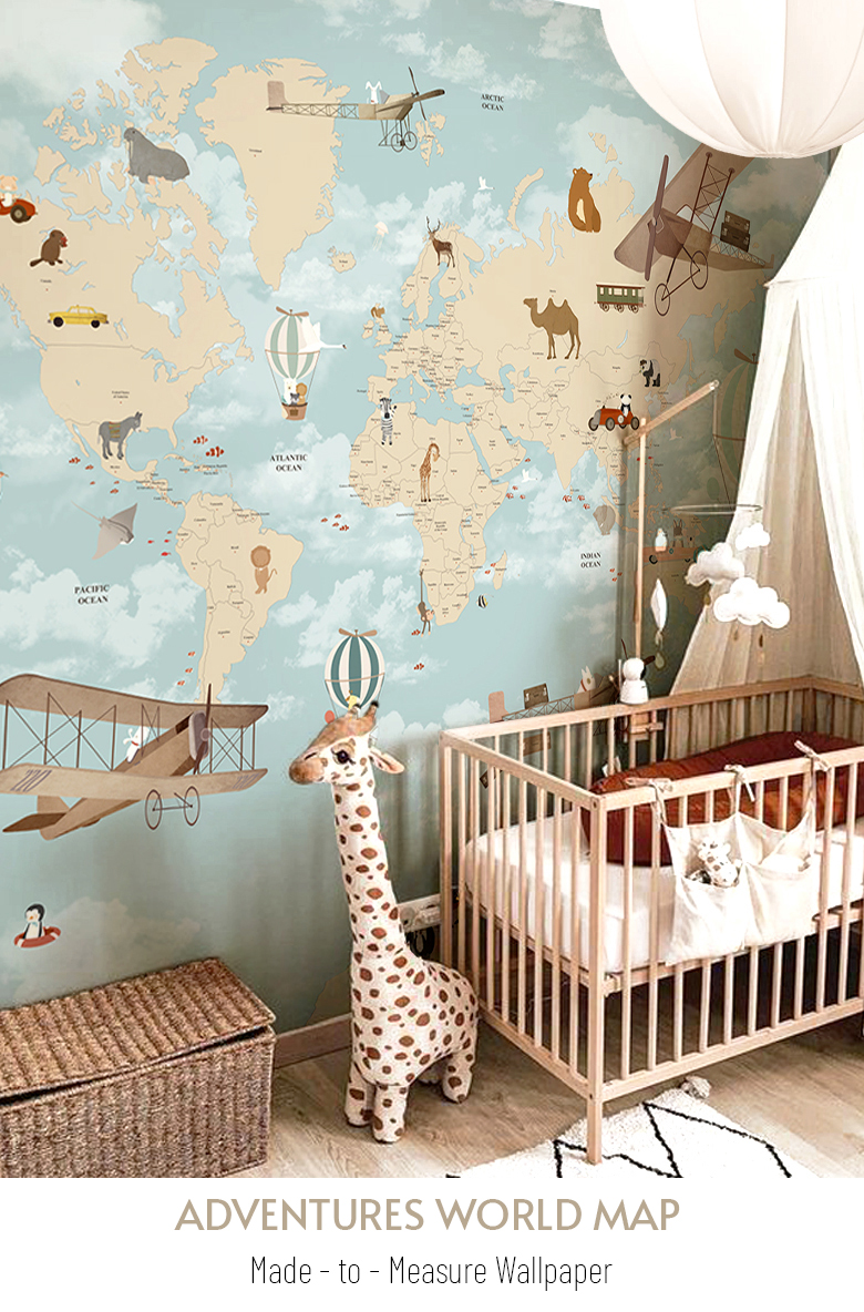 ADVENTURES WORLD MAP – Little Hands